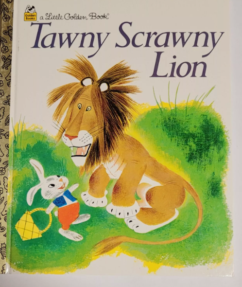Little Golden Book : Tawny Scrawny Little Lion – JnS Books N Plants